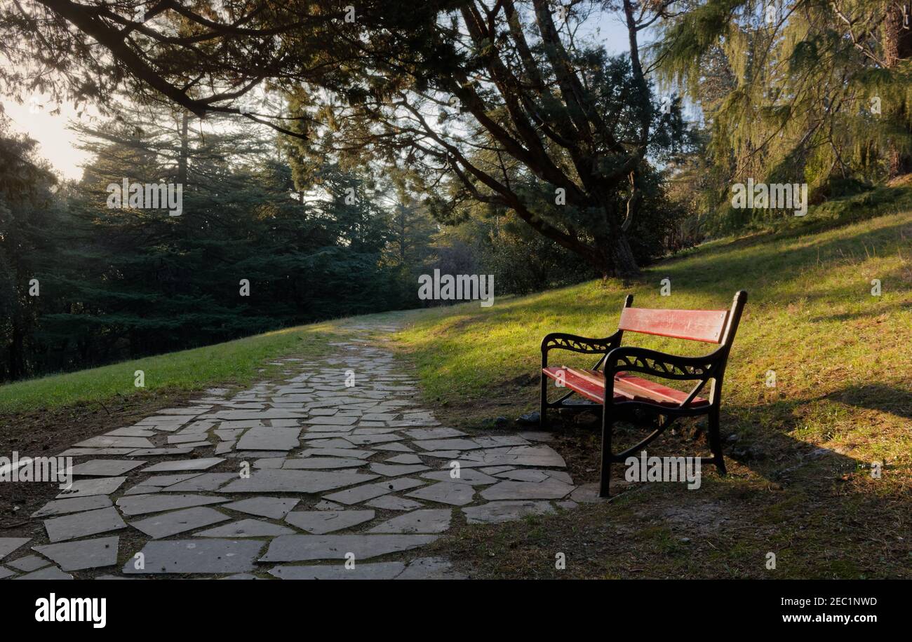 Slope walkway hi-res stock photography and images - Alamy