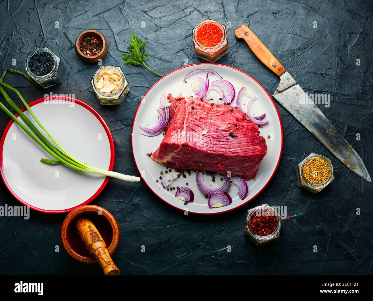Veal tenderloin hi-res stock photography and images - Alamy