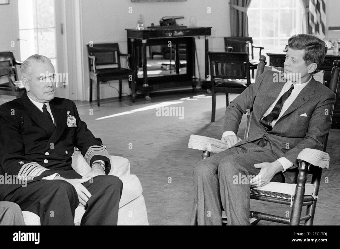Meeting with Admiral George Whelan Anderson, Jr., Chief of Naval ...