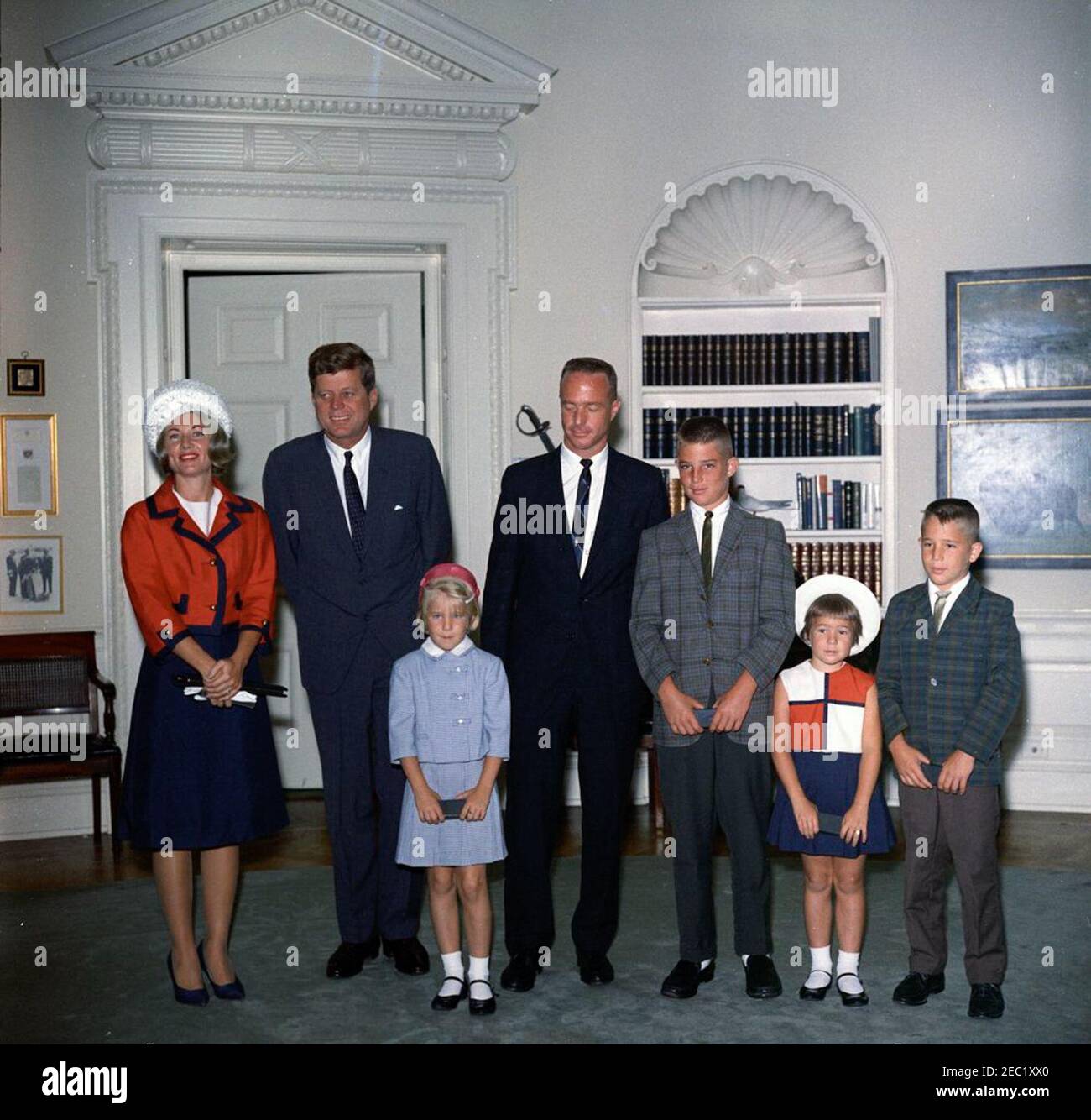 Visit of Astronaut Lt. Cmdr. Scott Carpenter u0026 family, 10:00AM ...