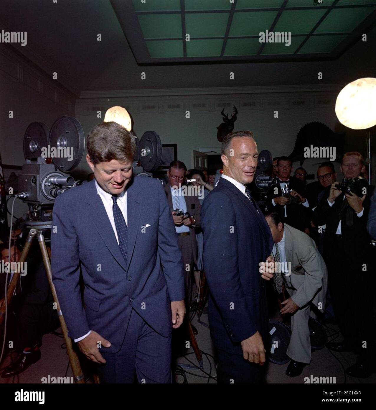 Visit of Astronaut Lt. Cmdr. Scott Carpenter u0026 family, 10:00AM ...