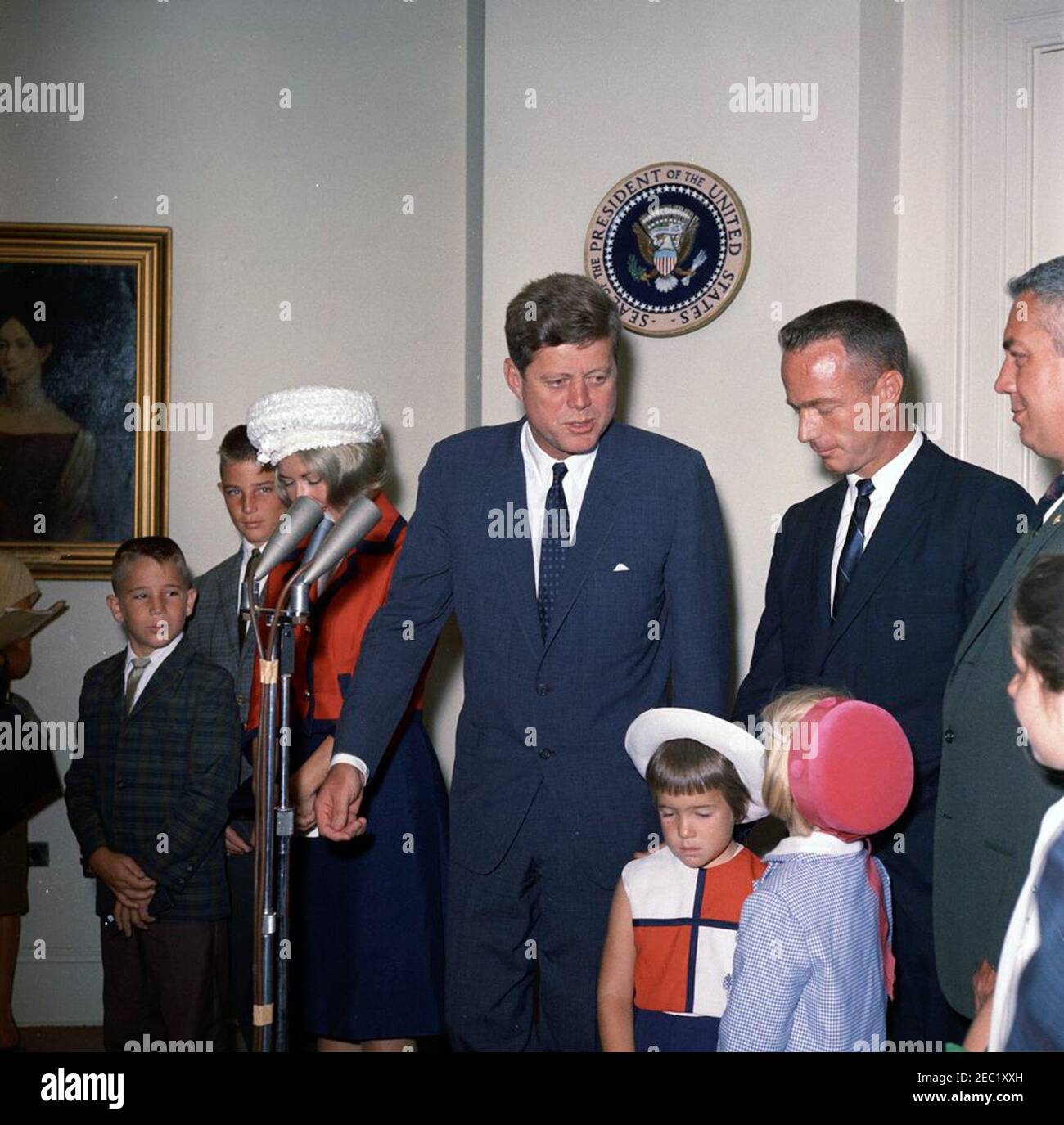 Visit of Astronaut Lt. Cmdr. Scott Carpenter u0026 family, 10:00AM ...