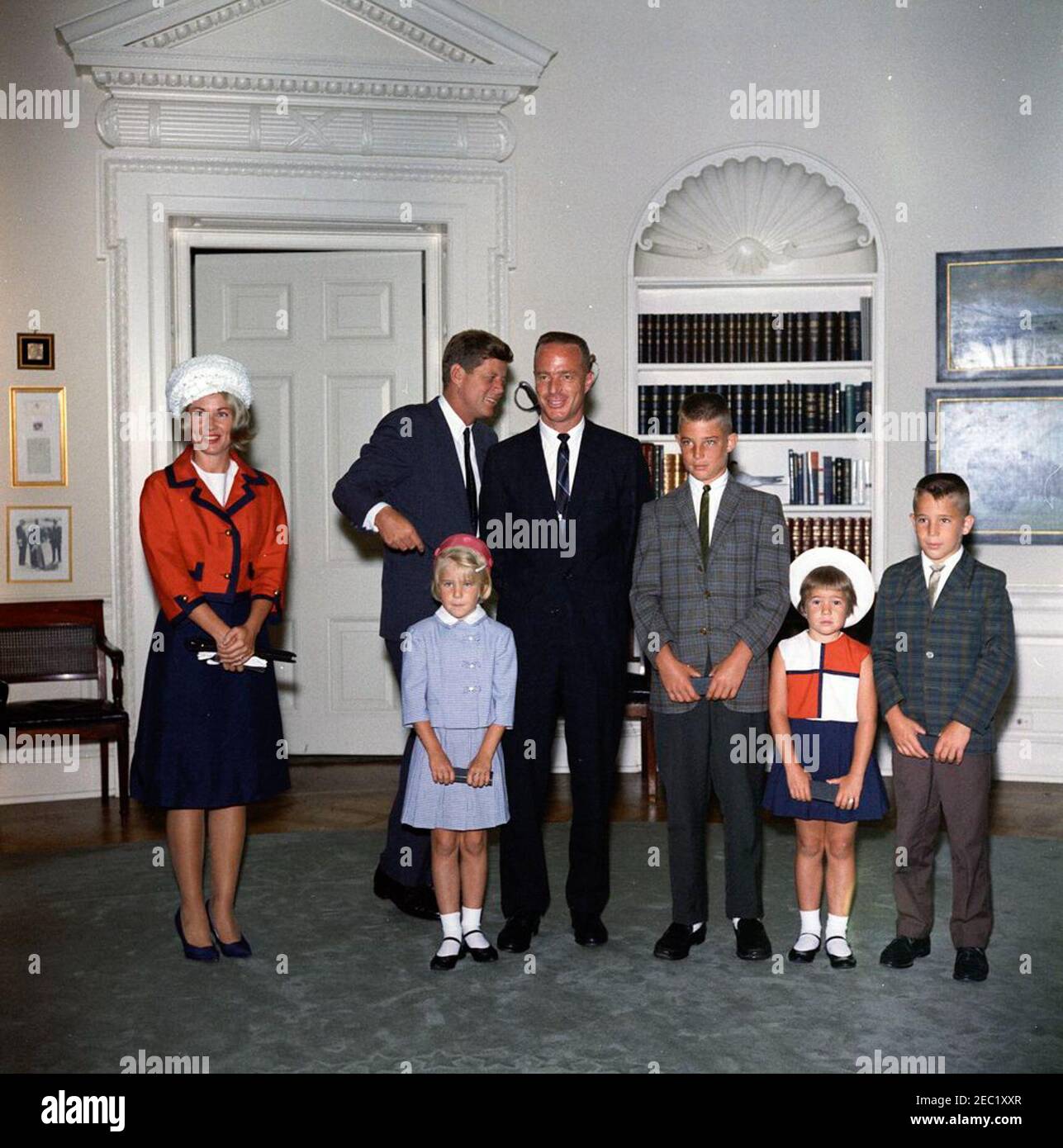 Visit of Astronaut Lt. Cmdr. Scott Carpenter u0026 family, 10:00AM ...