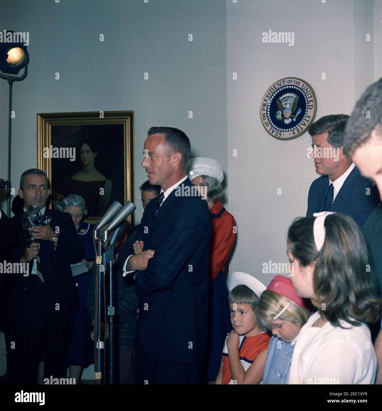 Visit of Astronaut Lt. Cmdr. Scott Carpenter u0026 family, 10:00AM ...