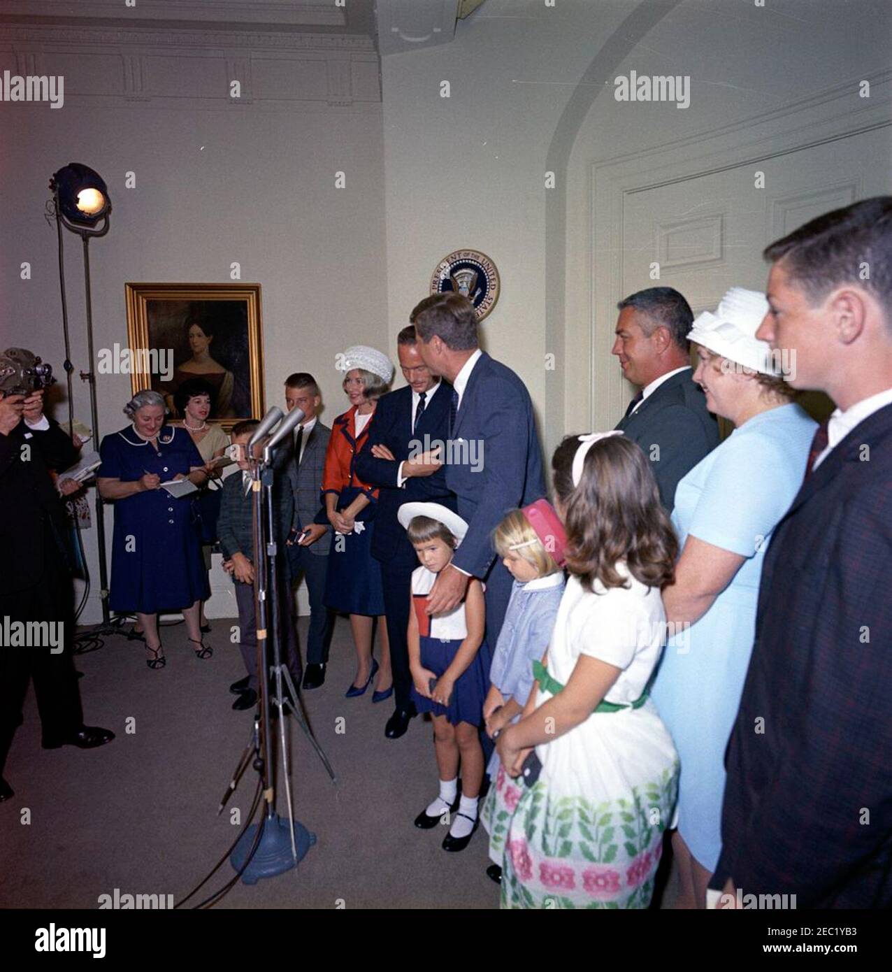 Visit of Astronaut Lt. Cmdr. Scott Carpenter u0026 family, 10:00AM ...