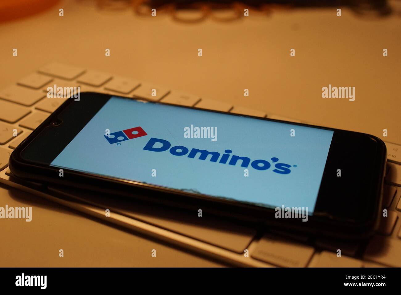 Dominos sign hi-res stock photography and images - Alamy