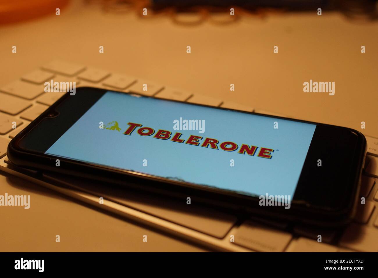 Toblerone sign hi-res stock photography and images - Alamy