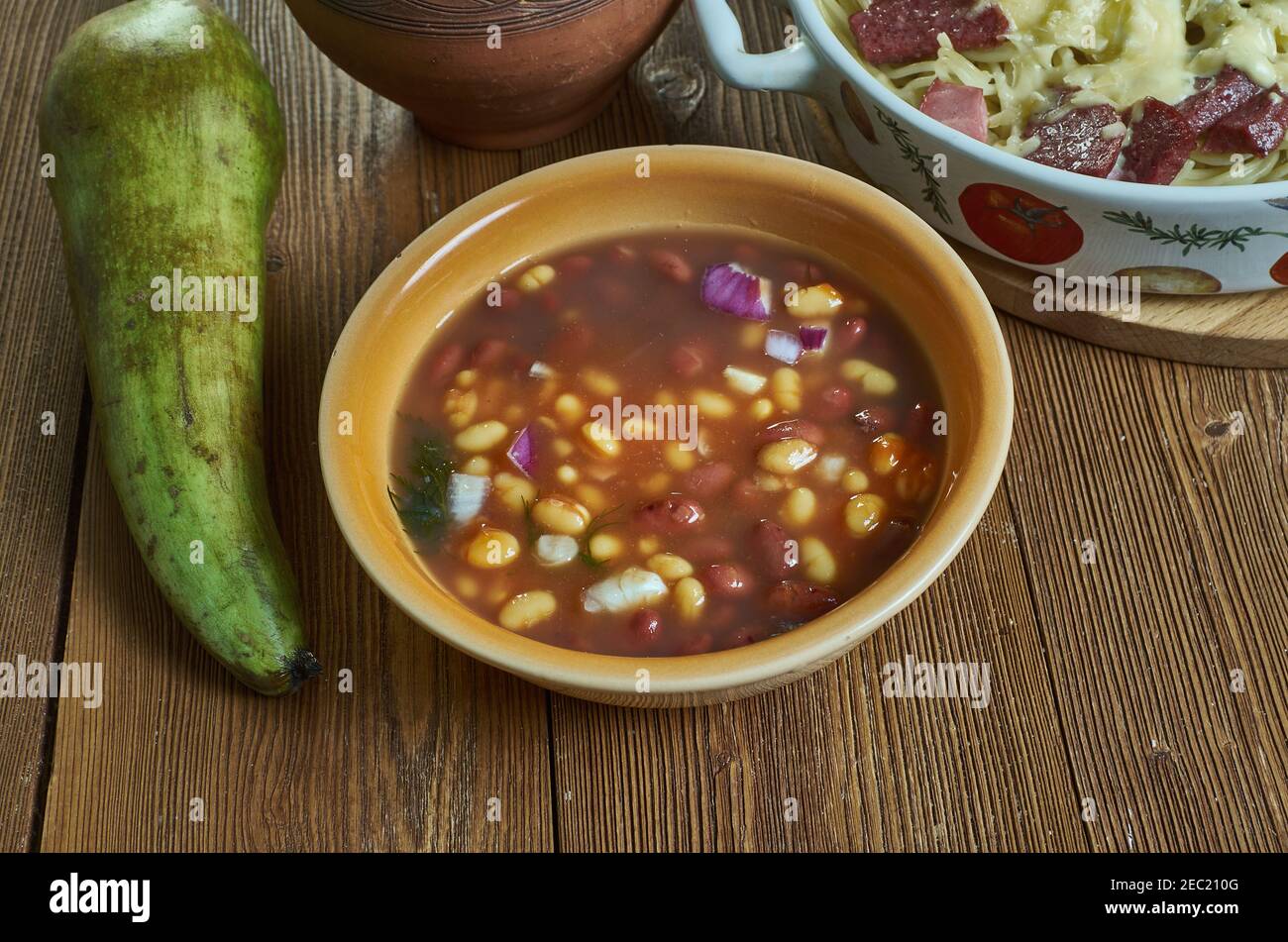 Ghanaian Red-red stew - wonderful dish of beans with tomatoes and a ...