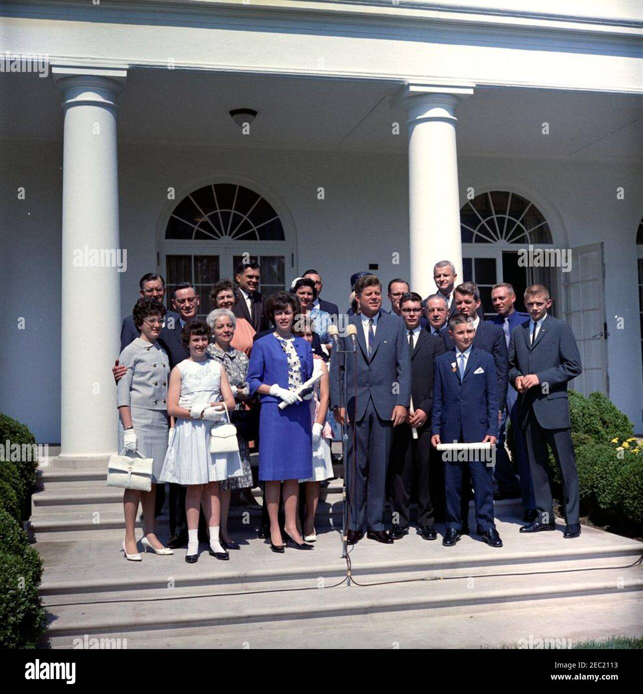 Presentation of the Young American Medals to Gerald L. Davis (Oregon ...