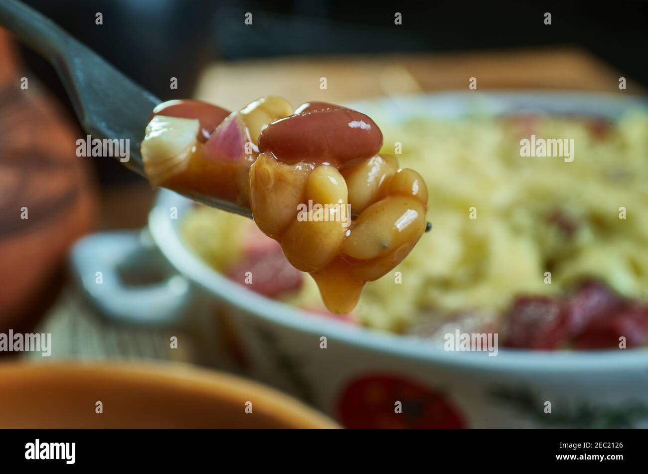 Ghanaian Red-red stew - wonderful dish of beans with tomatoes and a ...