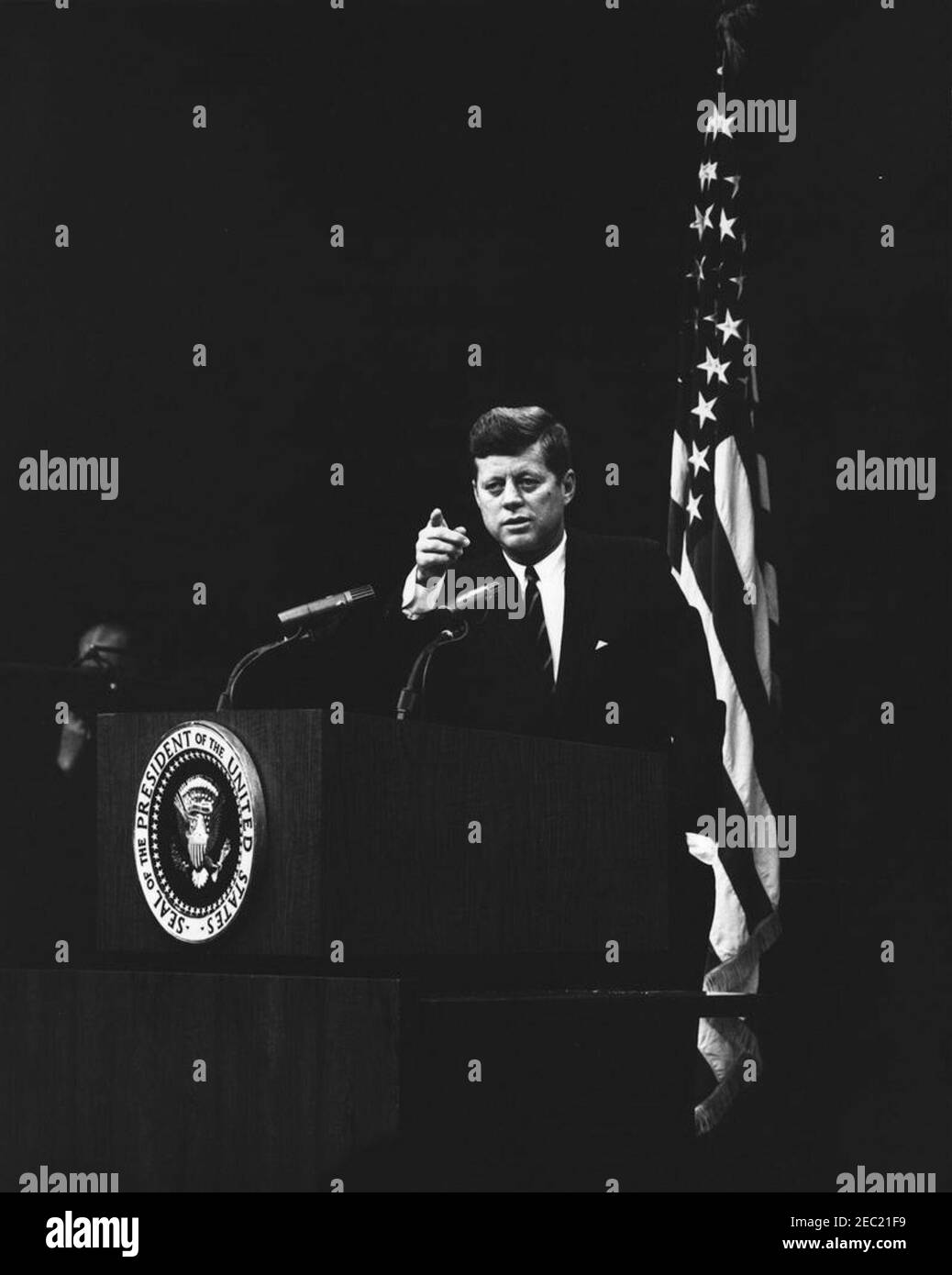 Press Conference, State Department Auditorium, 4:00PM. President John F ...