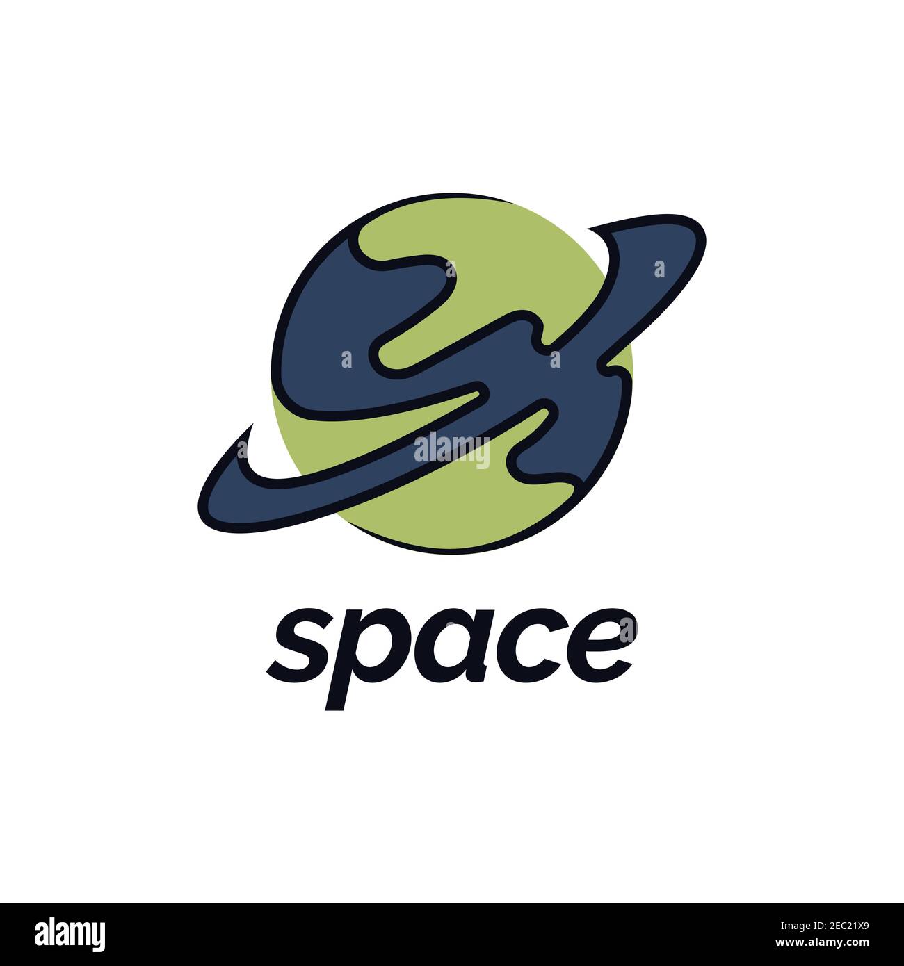 Planet globe illustration vector Cut Out Stock Images & Pictures - Alamy