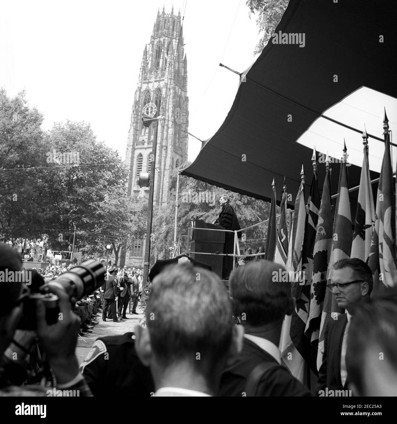 Old graduation tower Black and White Stock Photos & Images - Alamy