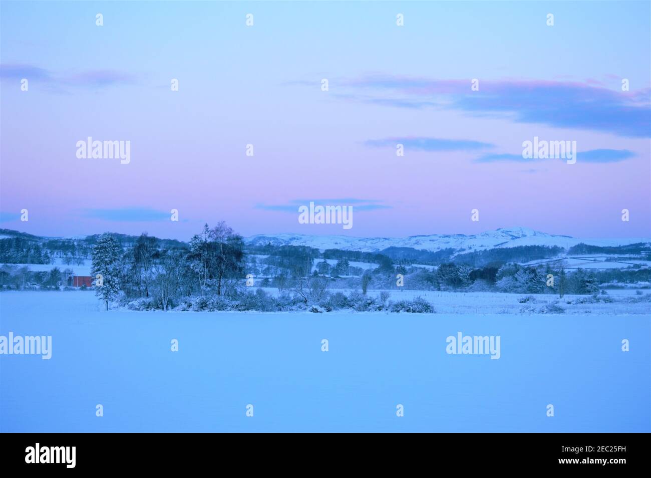 Scottish sunrise on hills hi-res stock photography and images - Alamy