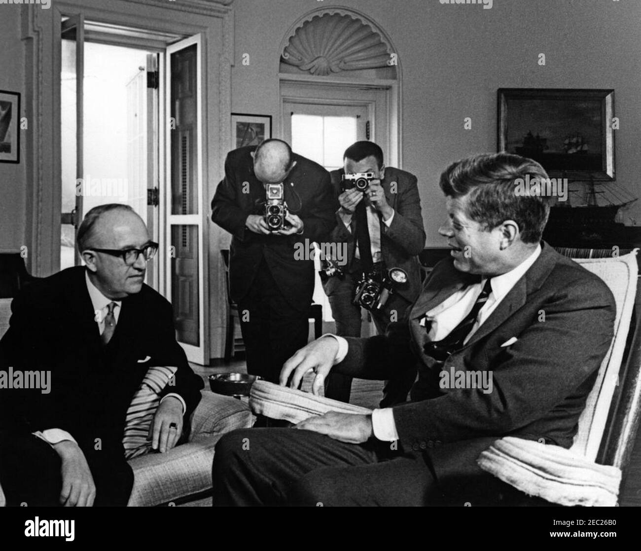 Walter Hallstein Black and White Stock Photos & Images - Alamy