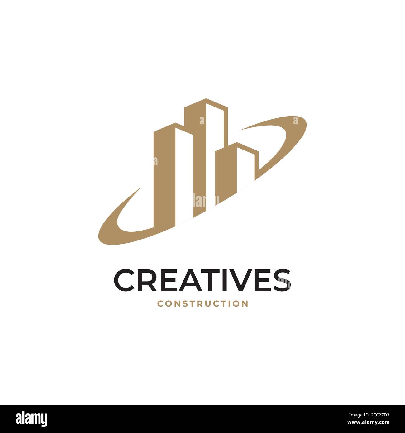 Creative building logo design vector template Stock Vector Image & Art ...