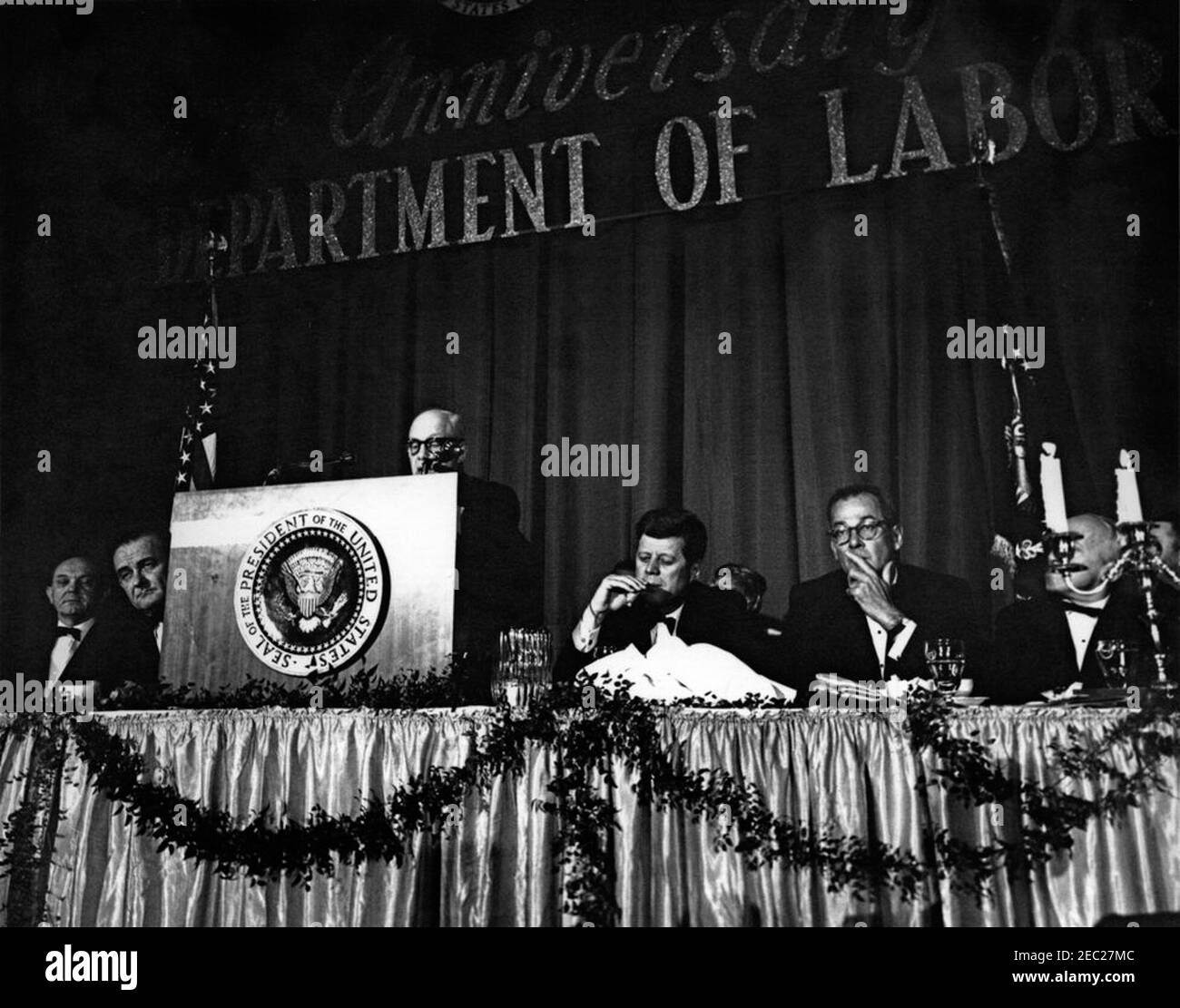 Address at the 50th Anniversary Ceremony of the Department of Labor, 10 ...