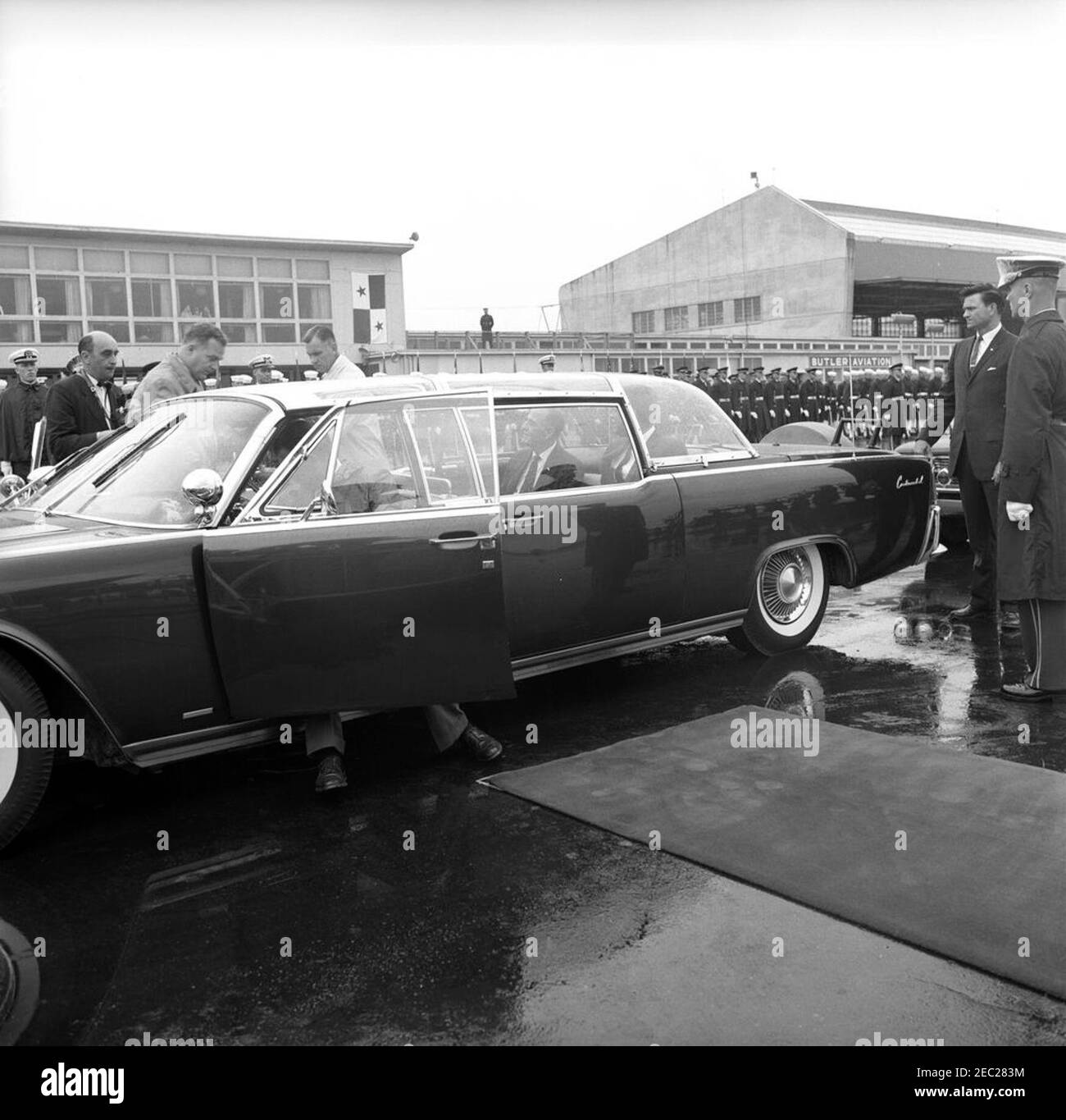 Arrival ceremony for Roberto F. Chiari, President of Panama, 11:00AM ...