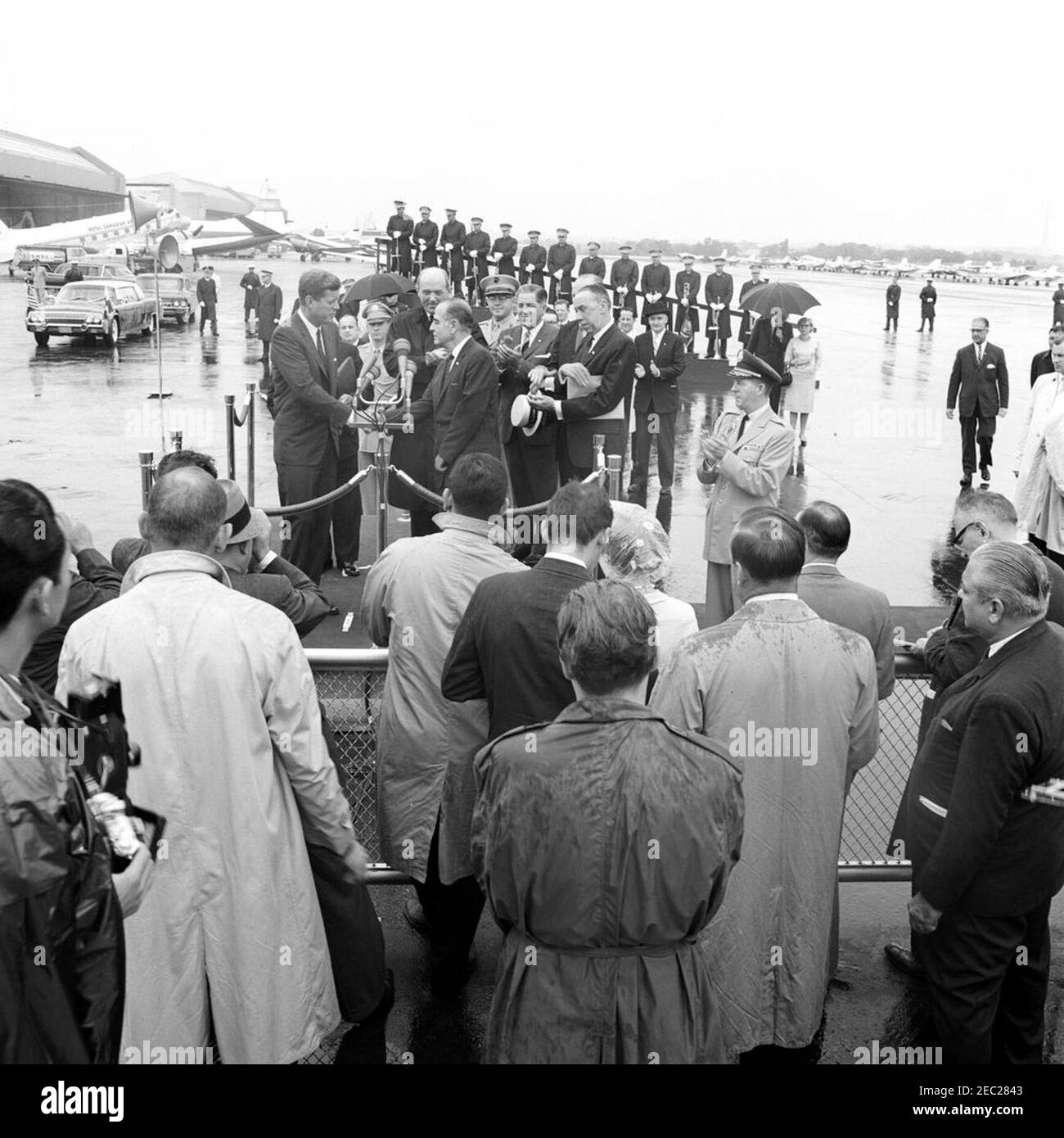 Arrival ceremony for Roberto F. Chiari, President of Panama, 11:00AM ...