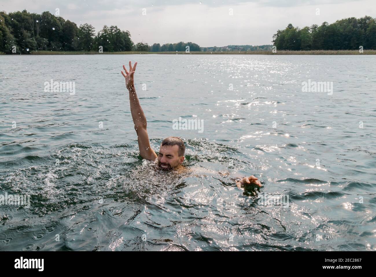 Drowning Man High Resolution Stock Photography and Images - Alamy