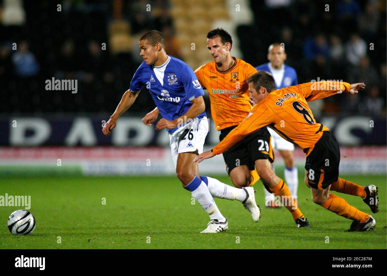 Hull citys nick barmby in action hi-res stock photography and images ...