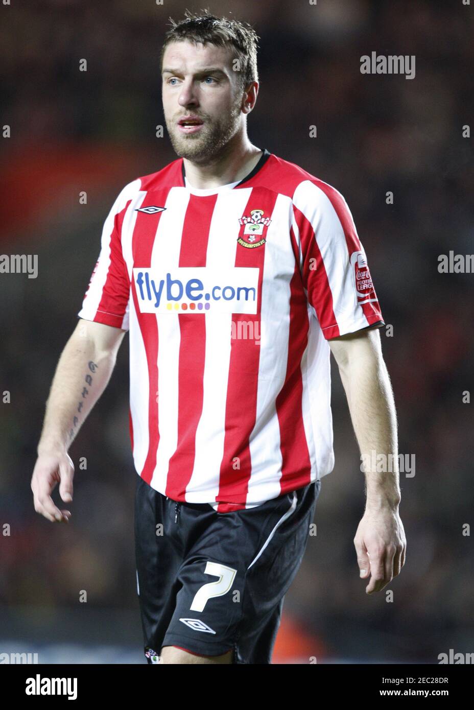 Southampton rickie lambert with the trophy hi-res stock photography and ...