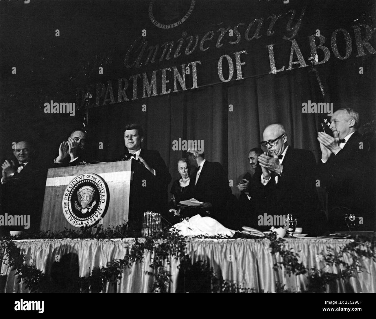 Address at the 50th Anniversary Ceremony of the Department of Labor, 10 ...