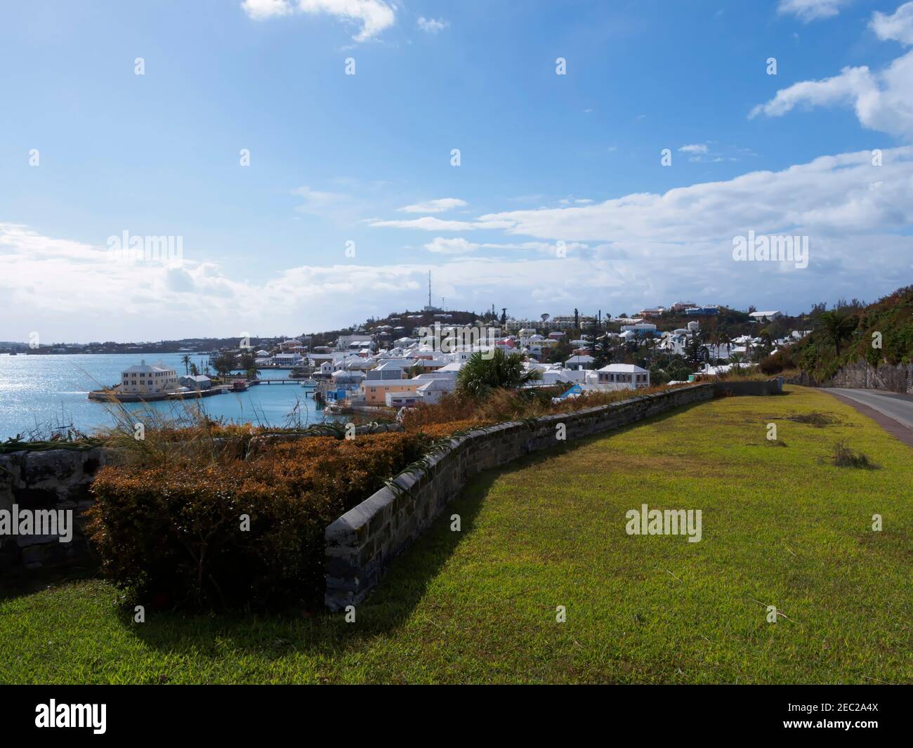 St George and St George's Harbour, Bermuda Stock Photo - Alamy
