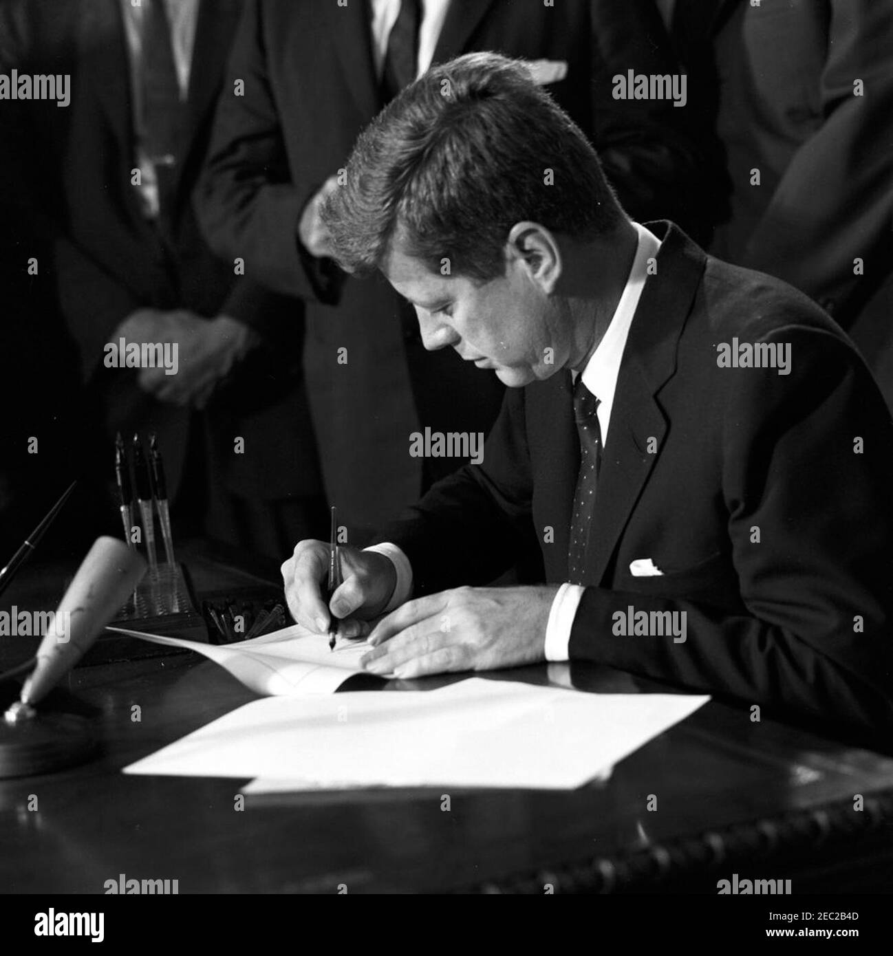 Bill signing u2013 HR 6874 Public Law 8798, NASA (National Aeronautics ...