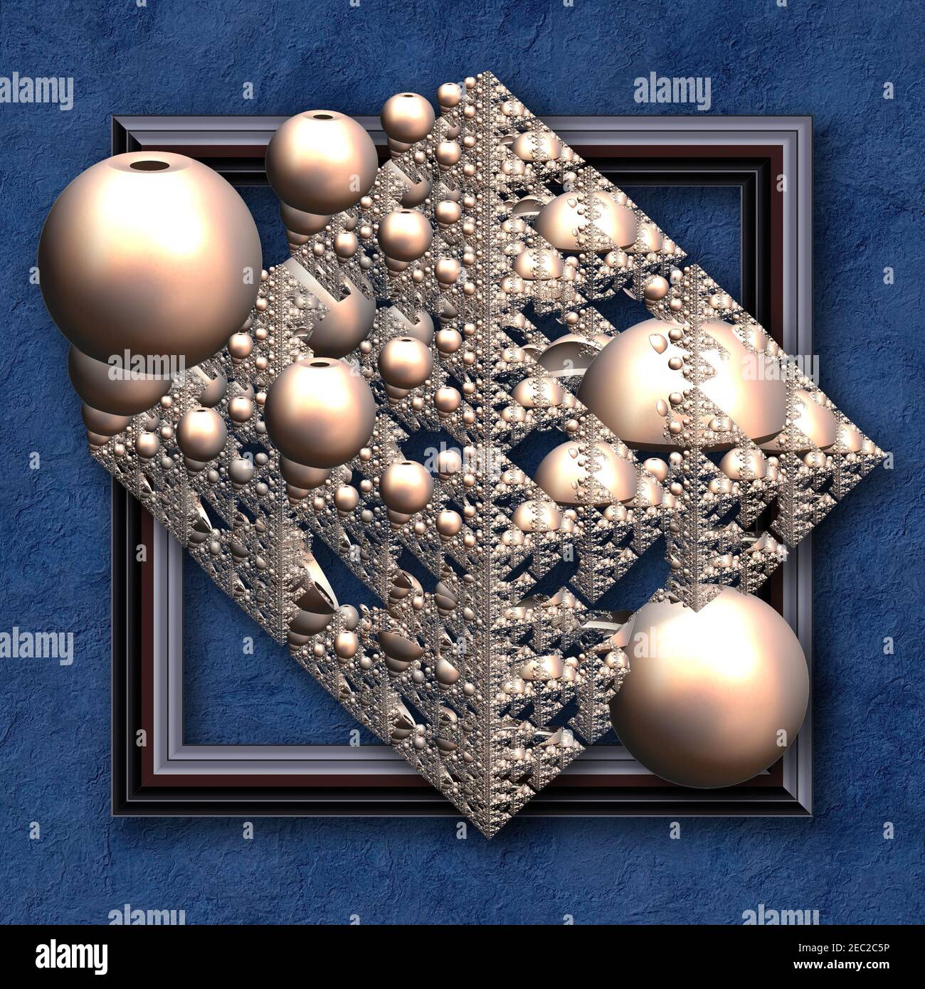 3D rendering combo creative graphics artwork with plastic and metallic ...