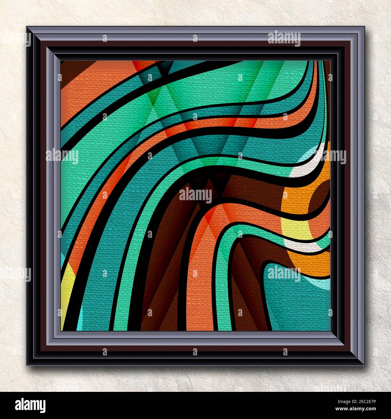 3d art canvas hi-res stock photography and images - Alamy