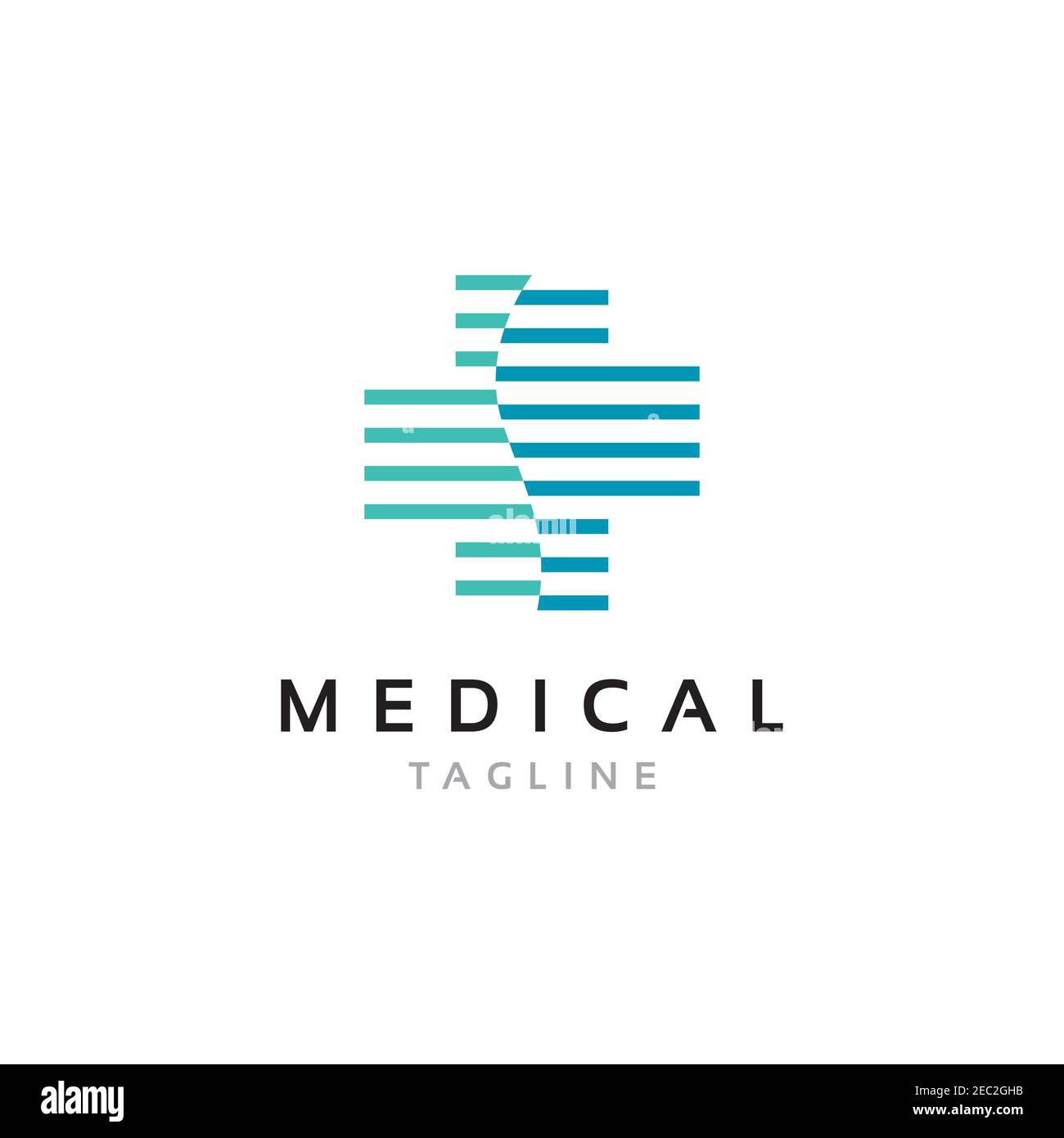Medical cross logo design symbol inspiration vector template Stock ...