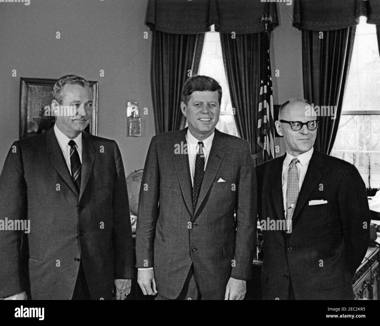 Visit of representatives of the 1964 Conference on Occupational Safety ...