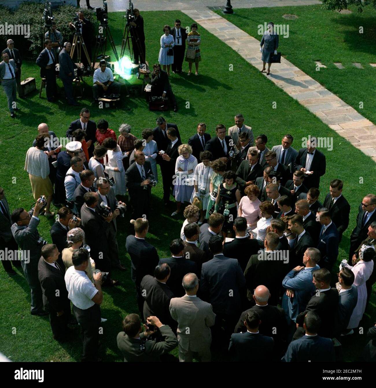 Visit of the Senior Class of Glen Lake (Michigan) High School, 9:50AM ...