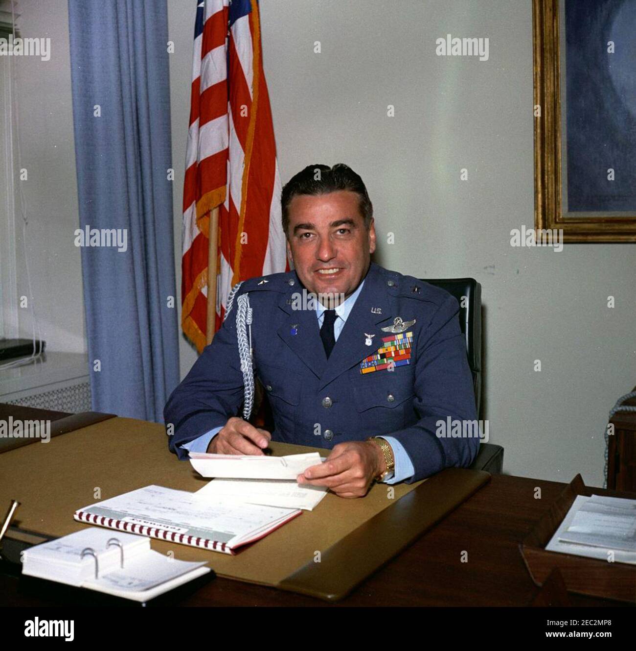 White House Air Force Aide to the President Gen. Godfrey T. McHugh ...