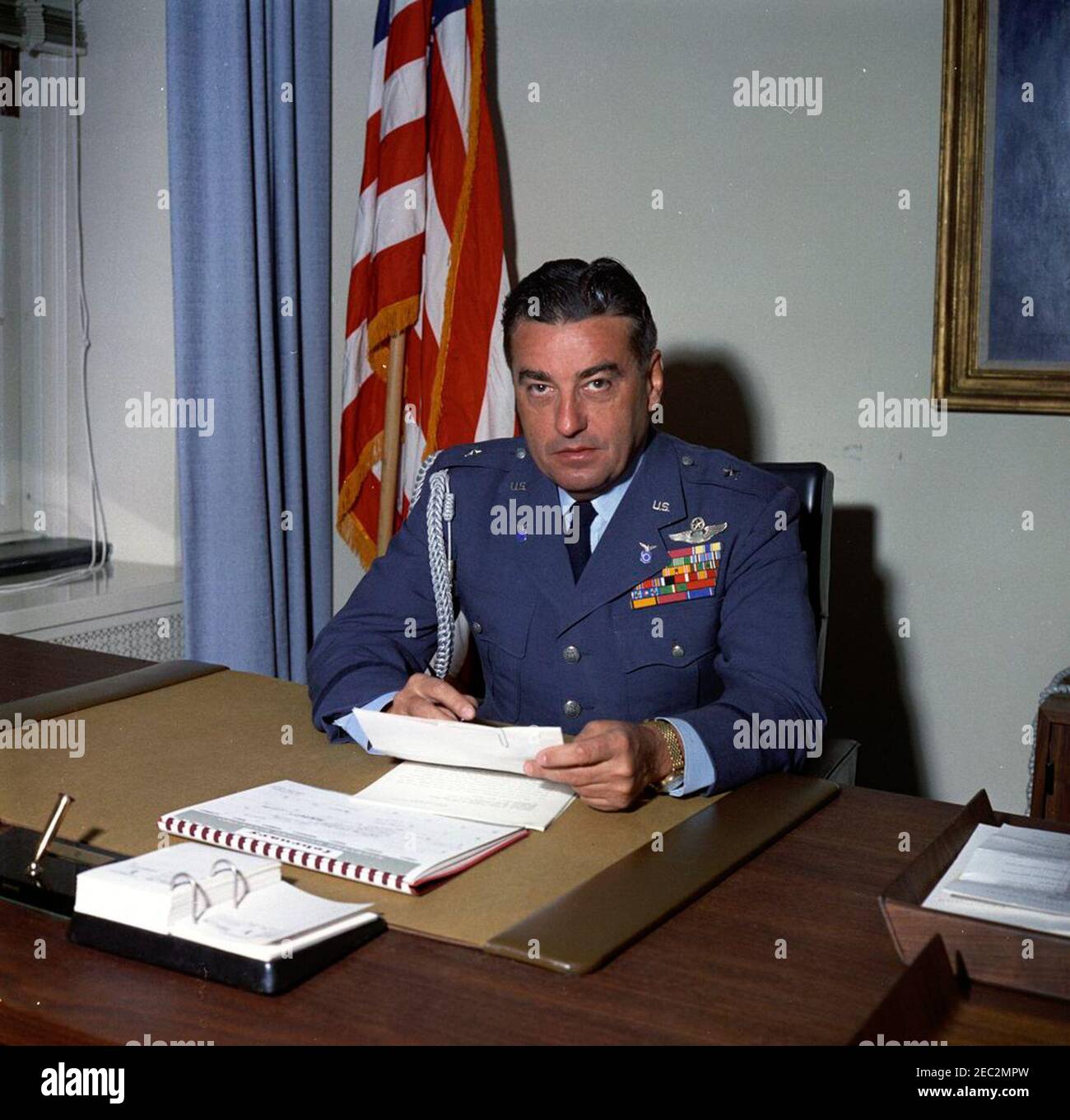White House Air Force Aide to the President Gen. Godfrey T. McHugh ...