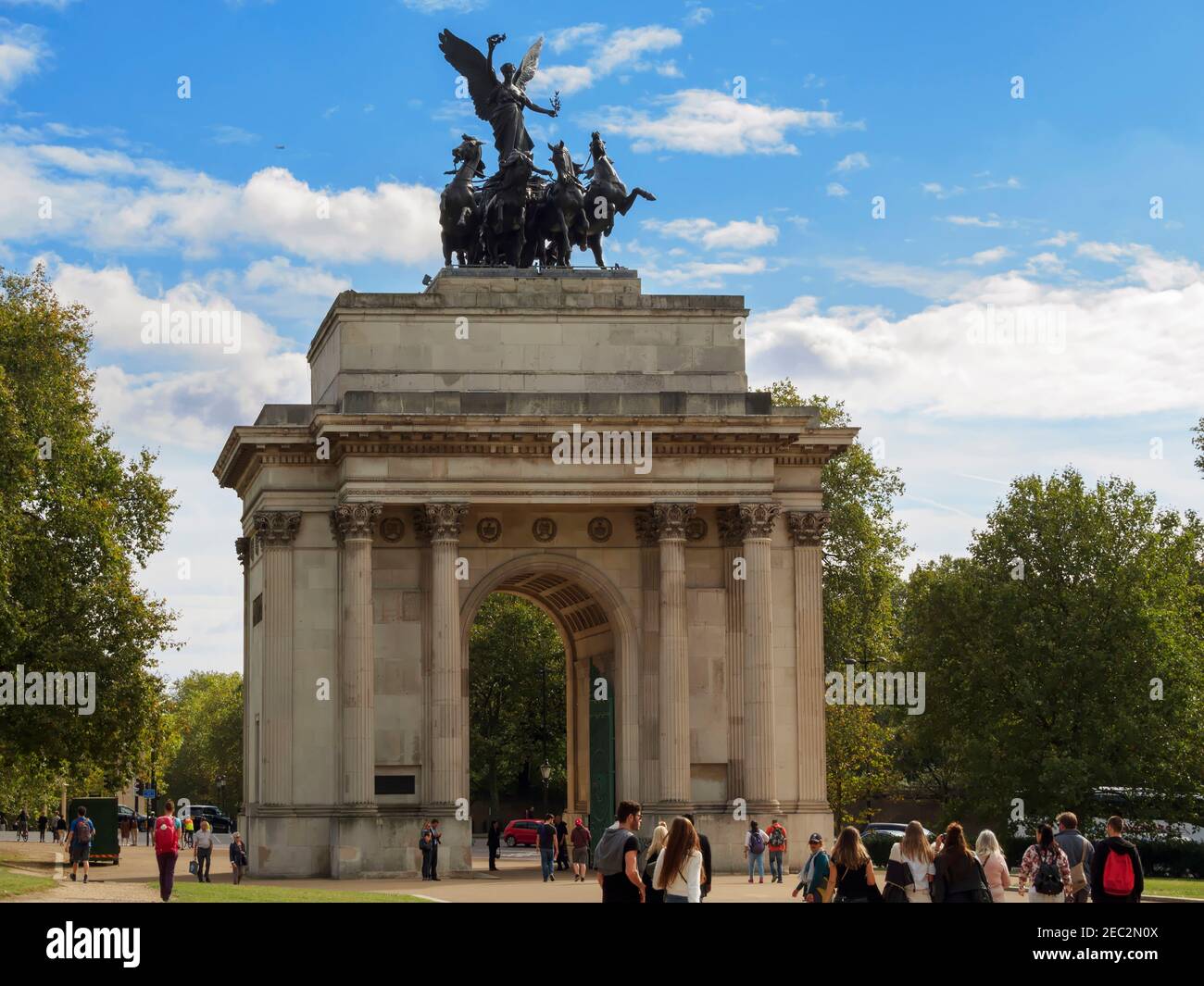 Wellington Arch, London Stock Photo - Alamy