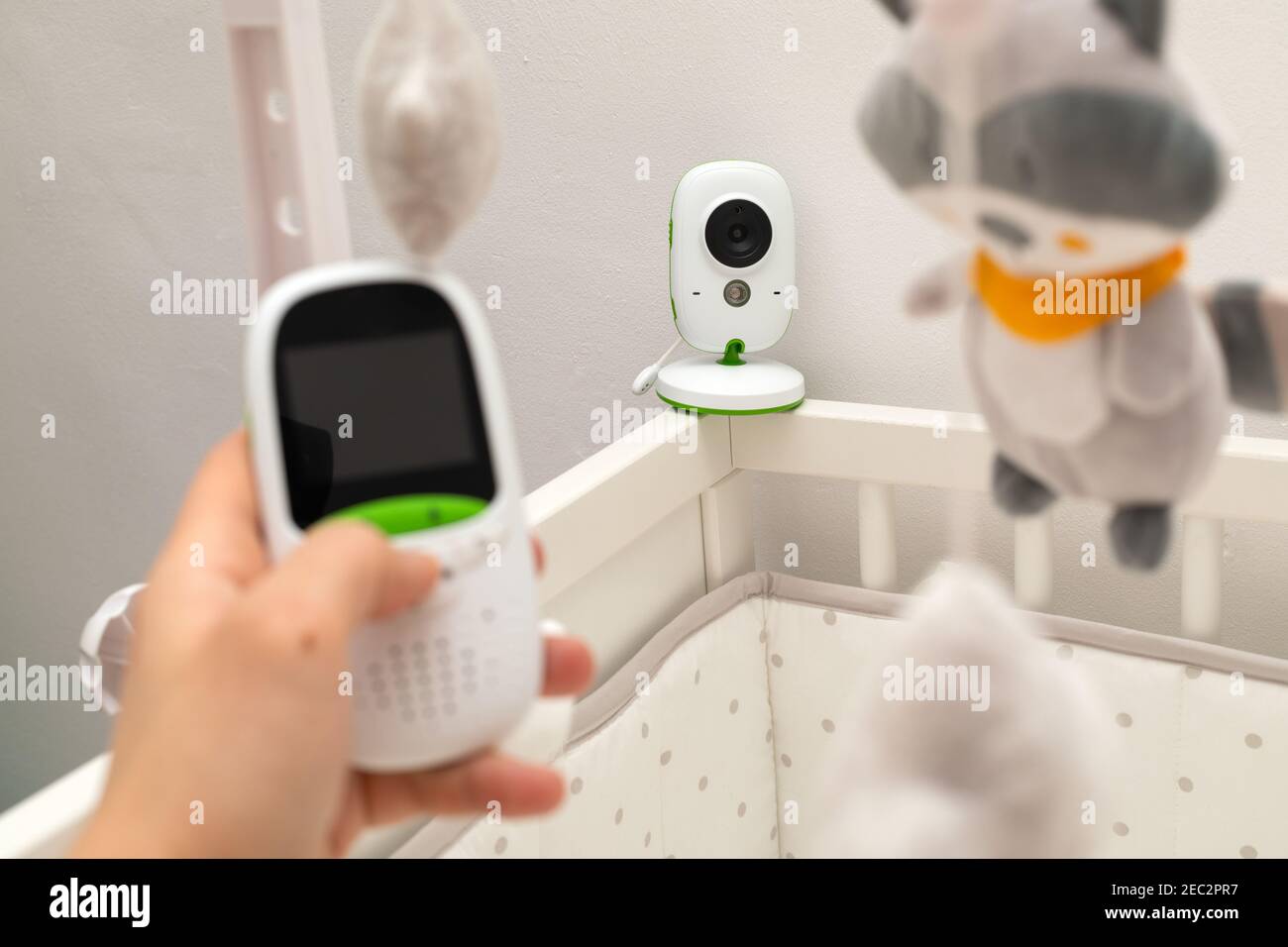 Picture of a baby monitor, camera a in child room Stock Photo - Alamy