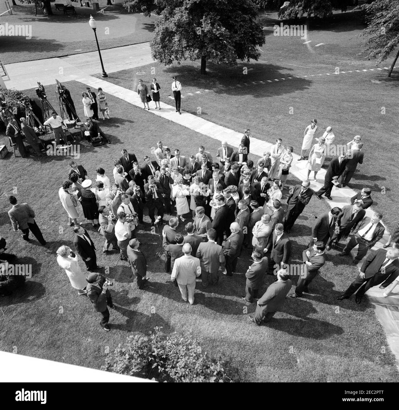 Visit of the Senior Class of Glen Lake (Michigan) High School, 9:50AM ...