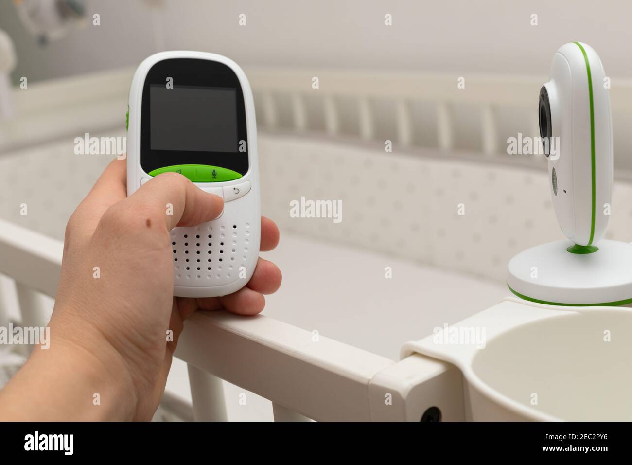 Picture of a baby monitor, camera a in child room Stock Photo - Alamy