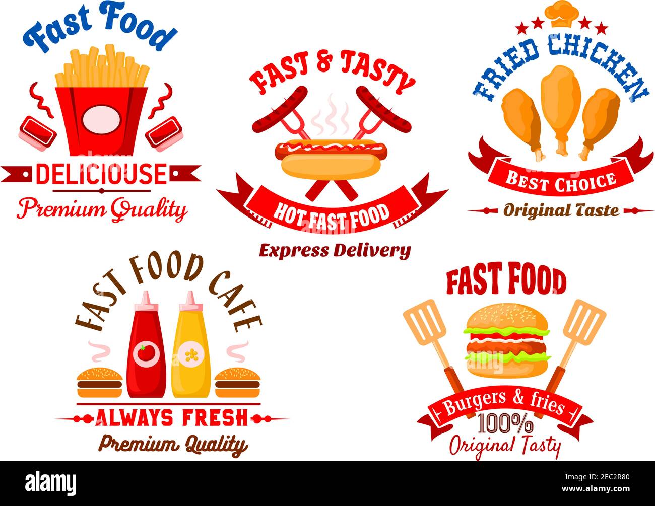Fresh hot dog fried Stock Vector Images - Alamy