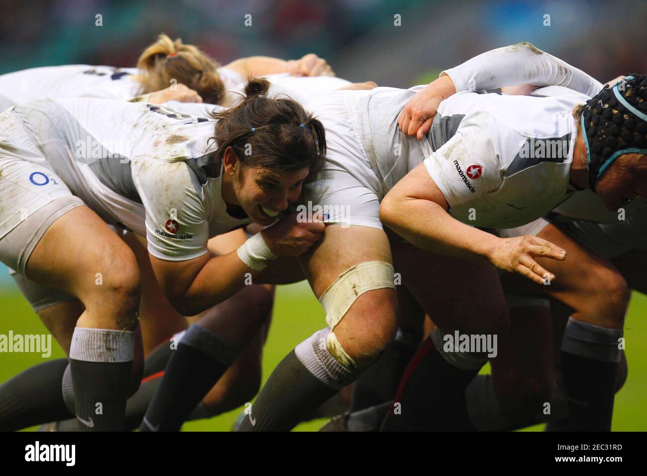 Womens Rugby Scrum High Resolution Stock Photography and Images - Alamy