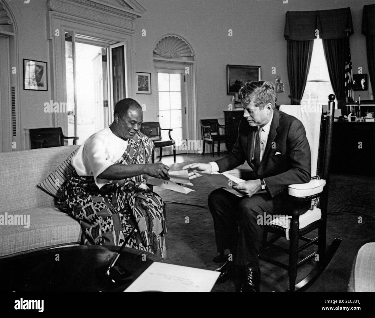 Meeting with the Ambassador of Ghana, Miguel Augustus Ribeiro, 9:50AM ...