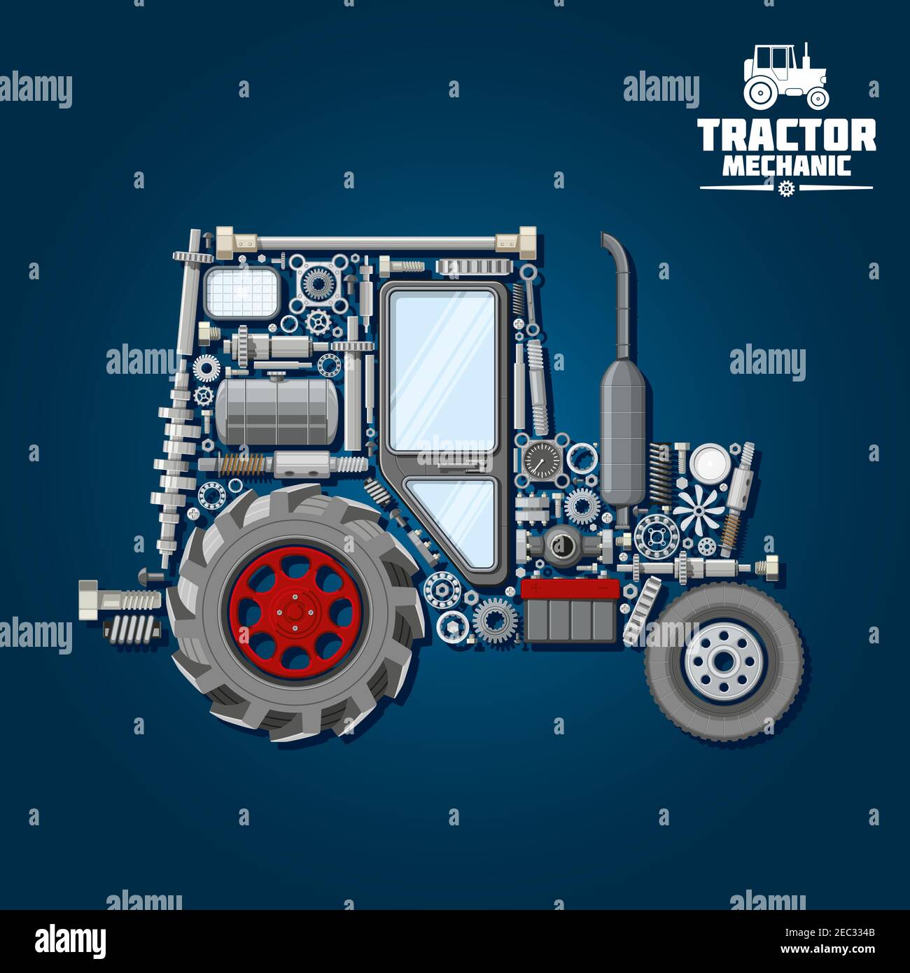 Axle and suspension Stock Vector Images - Alamy