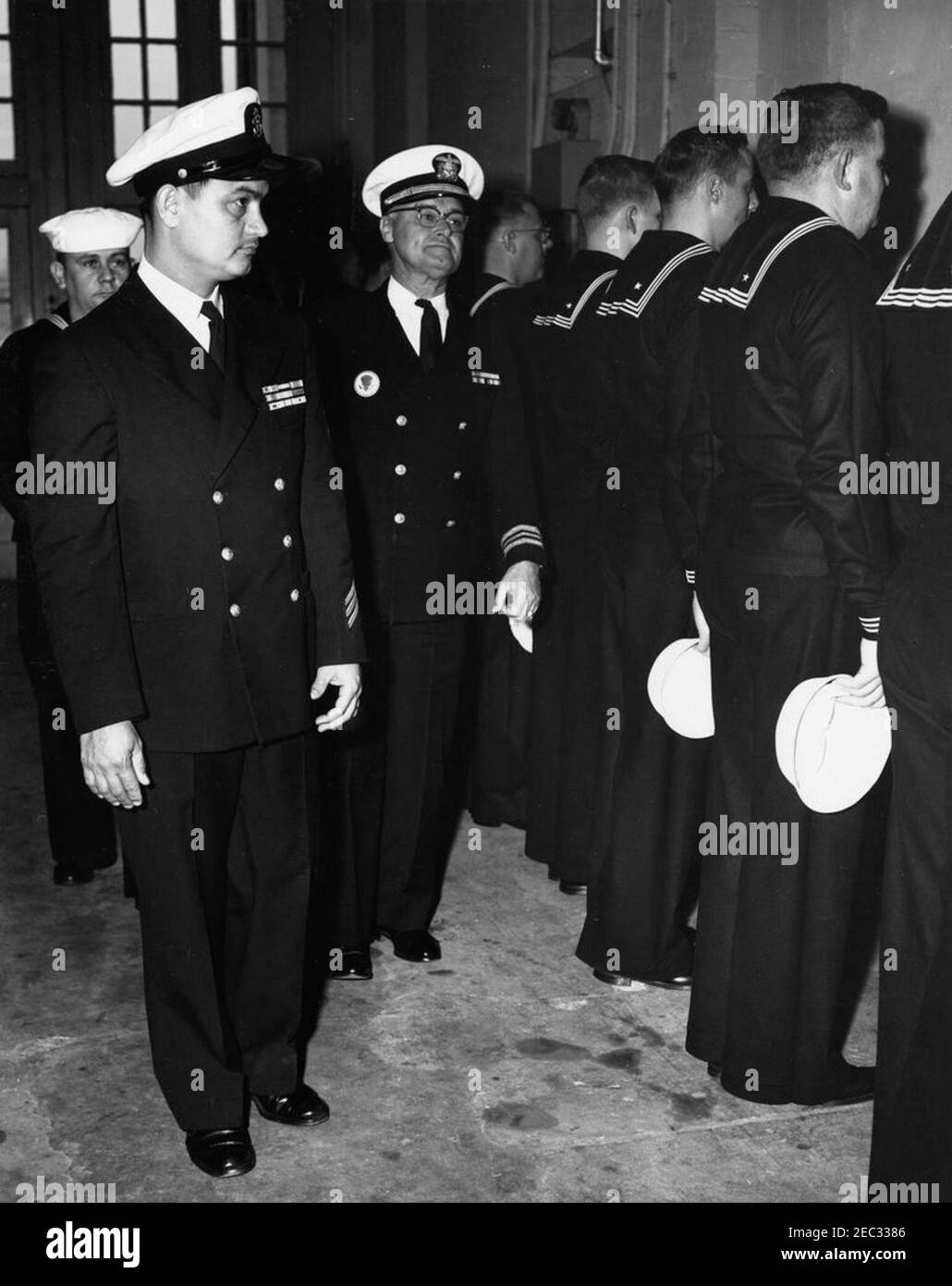 Retirement ceremonies for SDC Enrique S. M. Aflague, USN (prints only ...