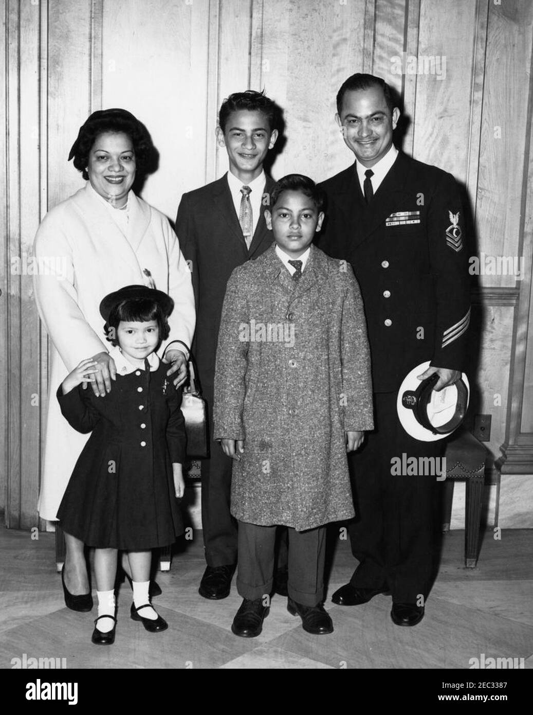 Retirement ceremonies for SDC Enrique S. M. Aflague, USN (prints only ...