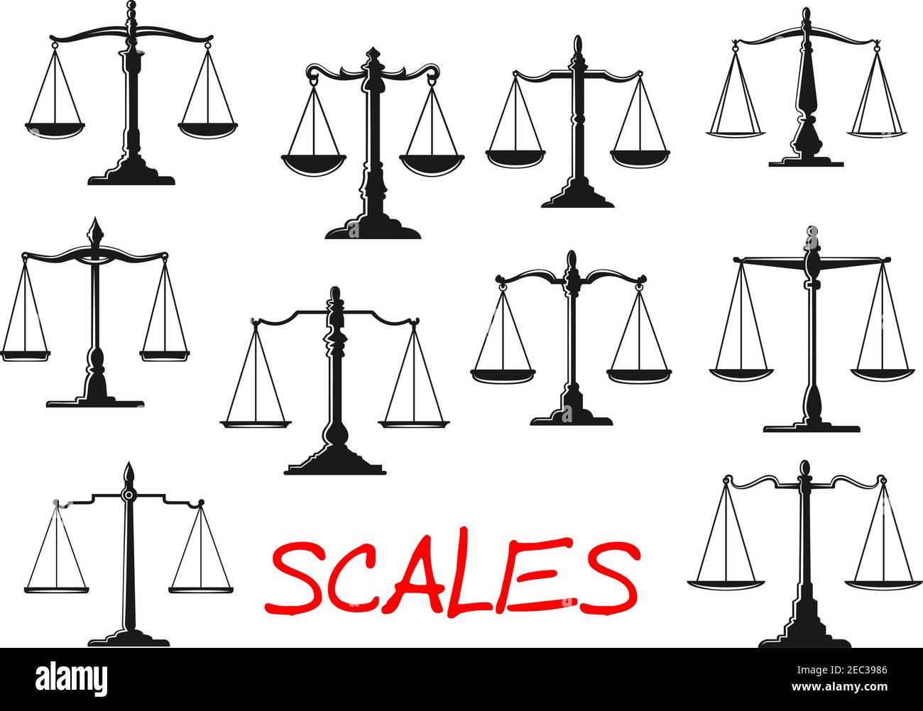 Weighing beam Stock Vector Images - Alamy