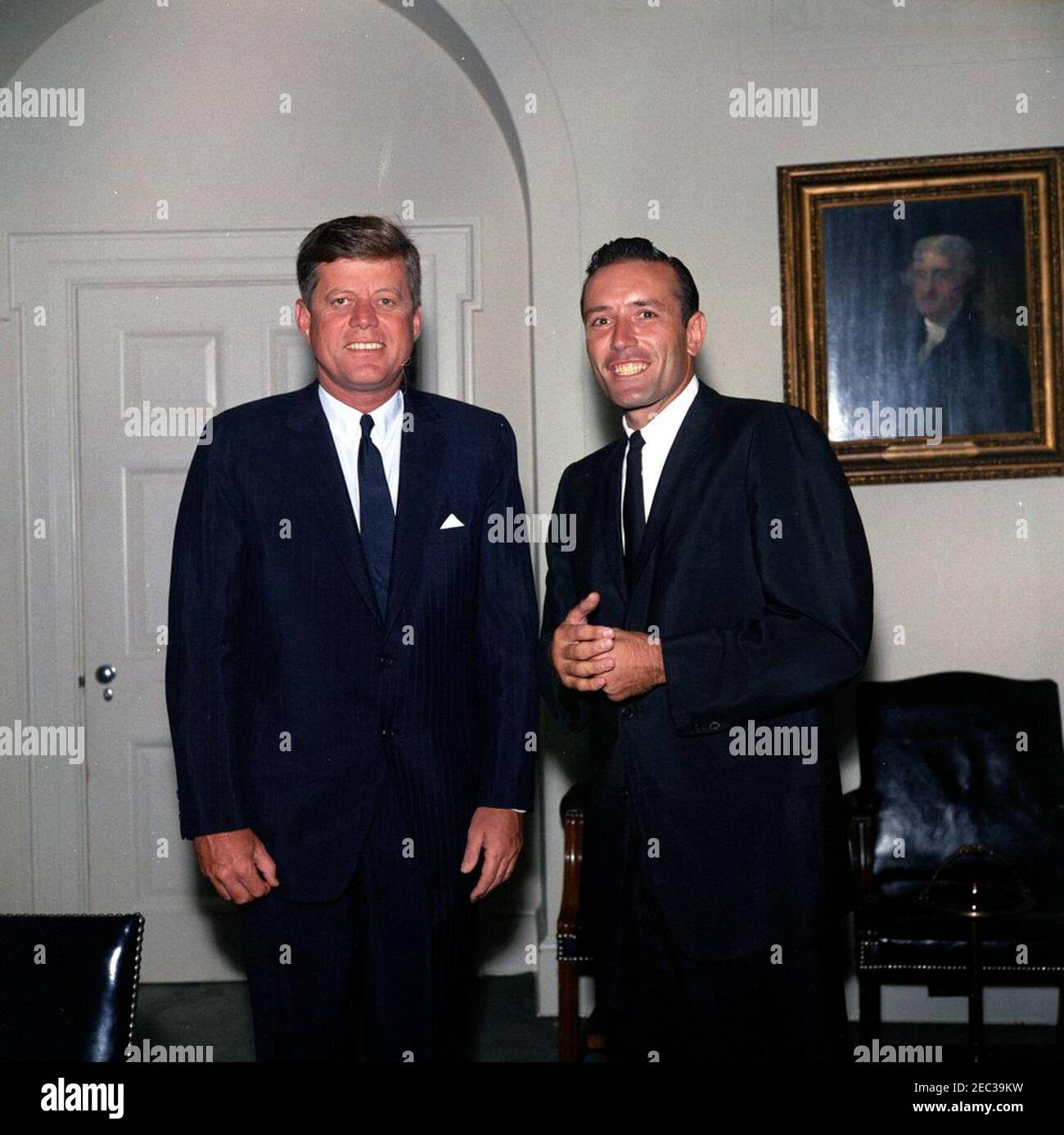 Visit of Jimmy Piersall, Major League Baseball player for the ...