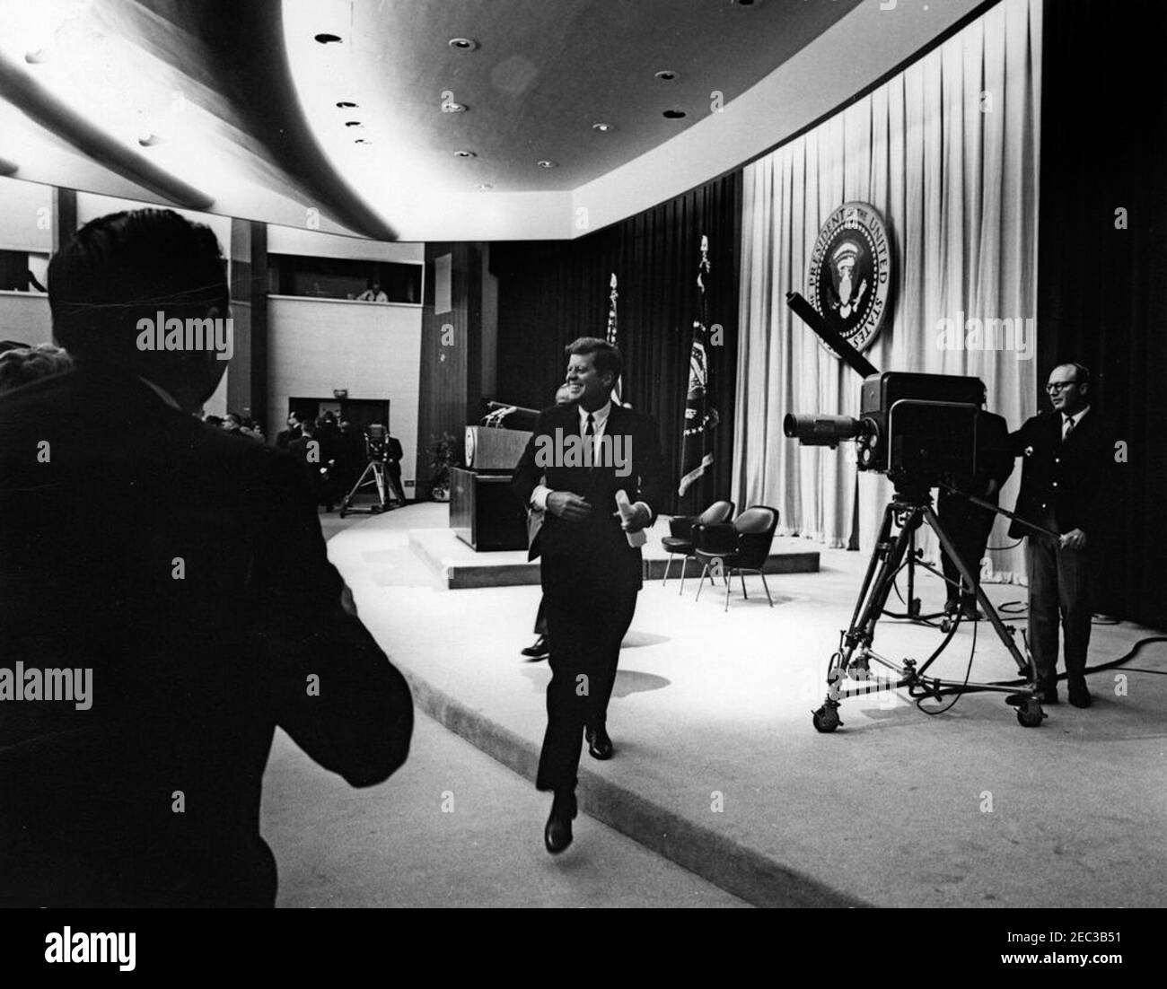 Press Conference, State Department Auditorium, 4:00PM. President John F ...