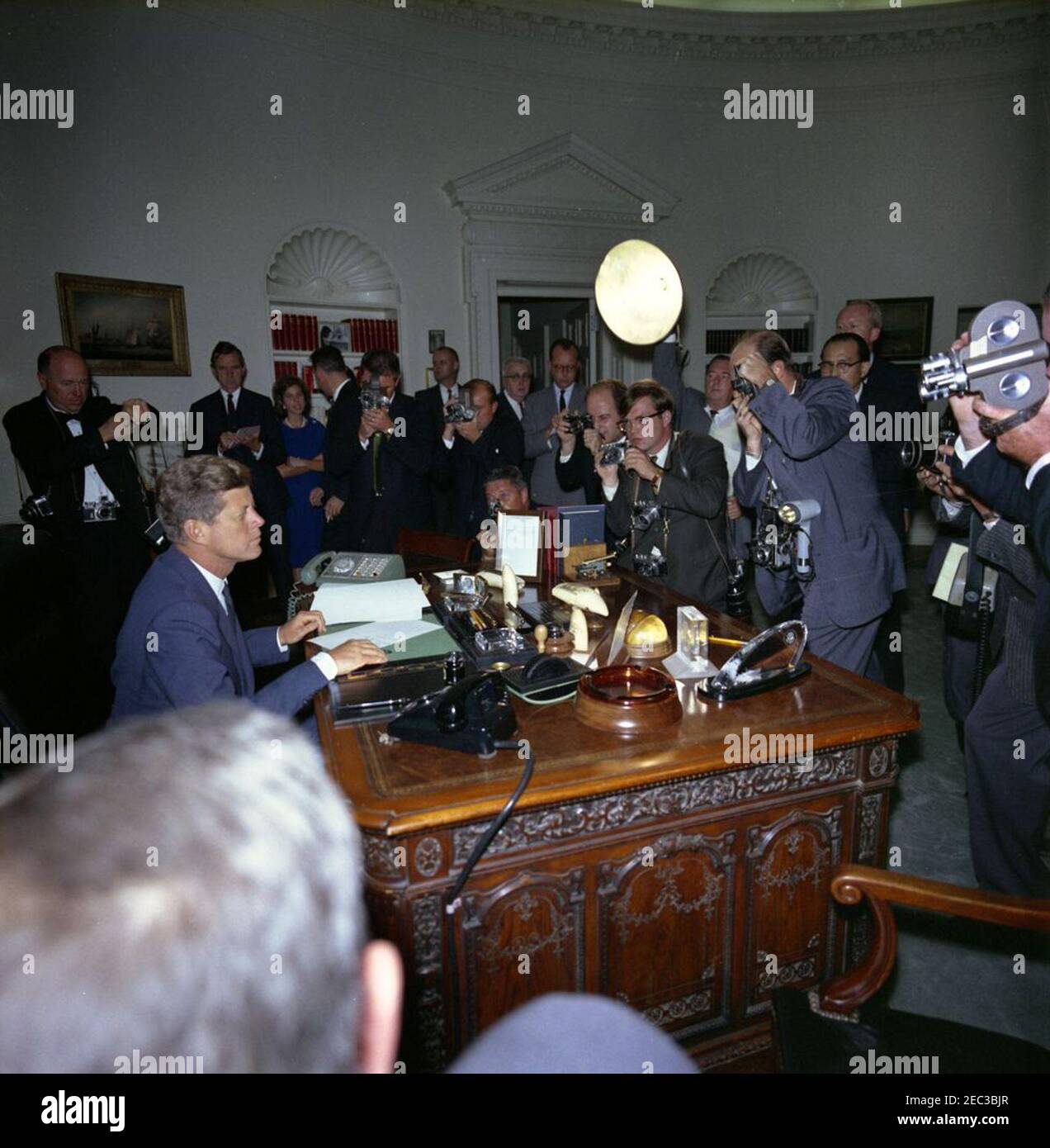 George tames john kennedy hi-res stock photography and images - Alamy